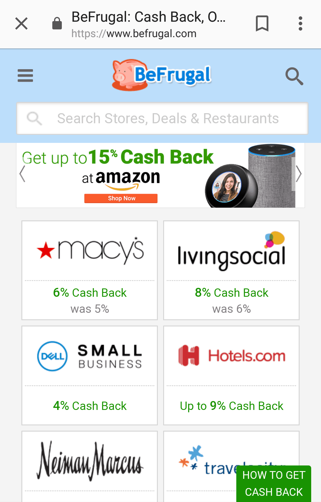 Want to Earn Cash Back Shopping? Try BeFrugal - Women Who Money