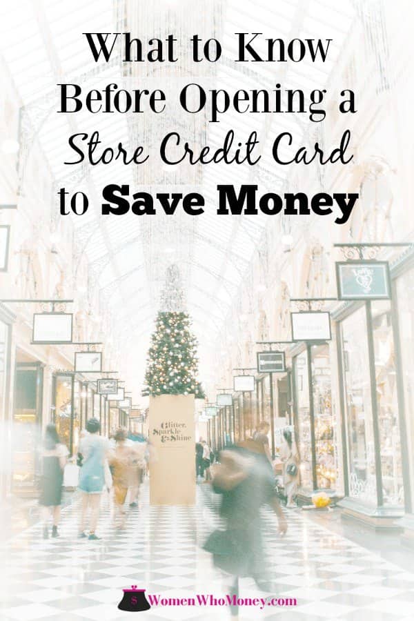 Is Opening a Store Credit Card a Good Way to Save? - Women Who Money